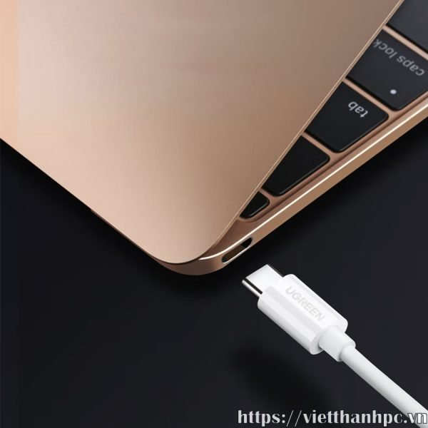 Cáp máy in USB Type C dài 1.5M chính hãng Ugreen 40417 – Việt Thành PC