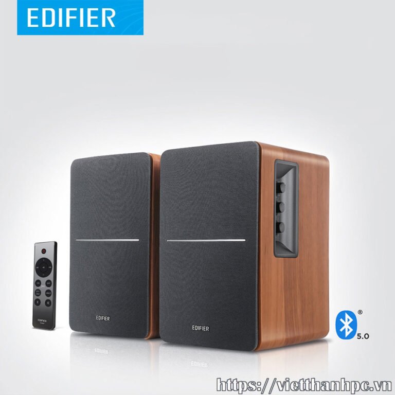 Loa Không Dây Bluetooth Bookshelf Edifier R1280DBS Vân Gỗ – Việt Thành PC
